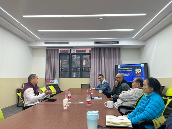 英国东安格利亚大学Tamas Dalmay教授到访国际学院_学院动态_国际学院（中文）